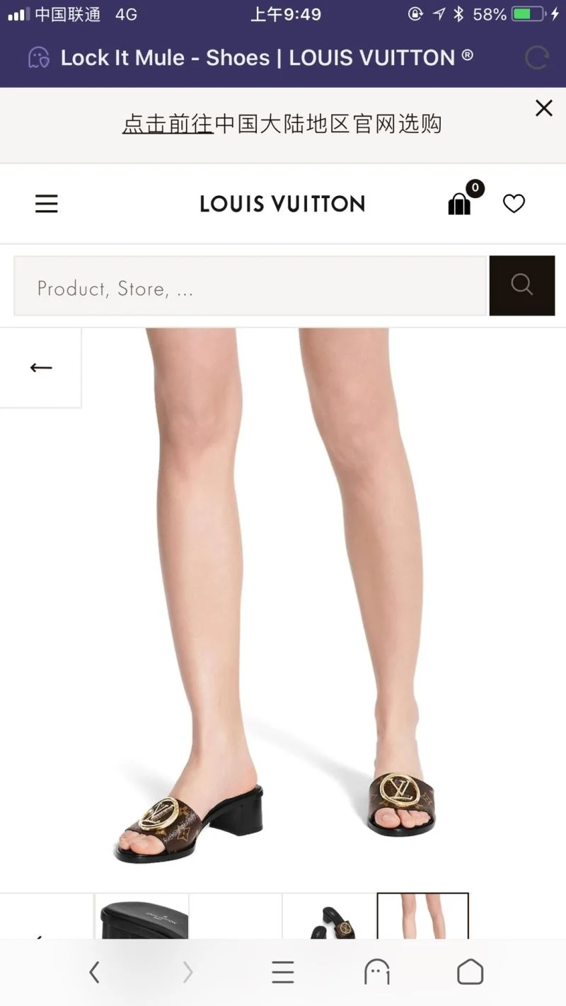 Budget-friendly Louis Vuitton Slippers