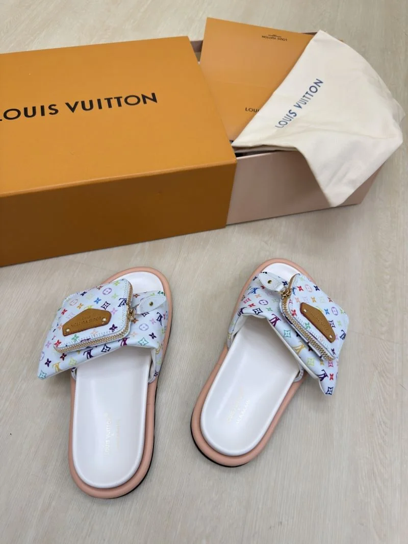 1:1 copy Louis Vuitton Slippers