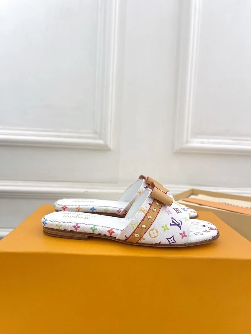 Brand-authenticated Louis Vuitton Slippers