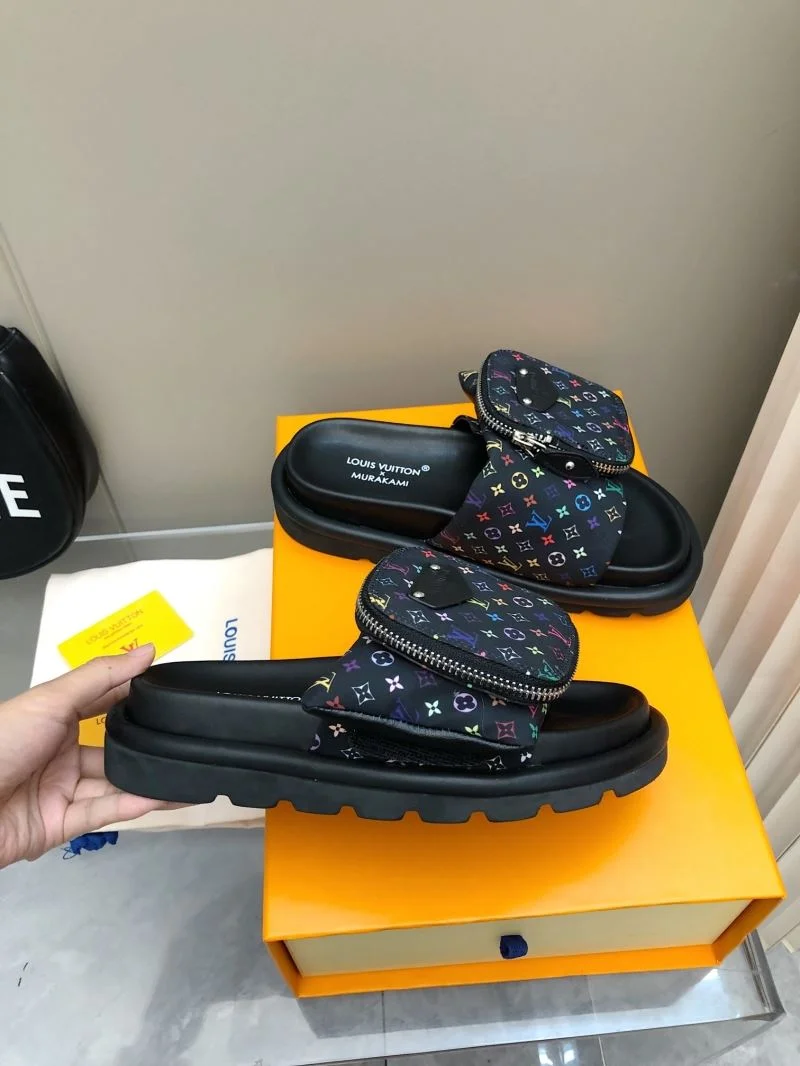 Indistinguishable Louis Vuitton Slippers