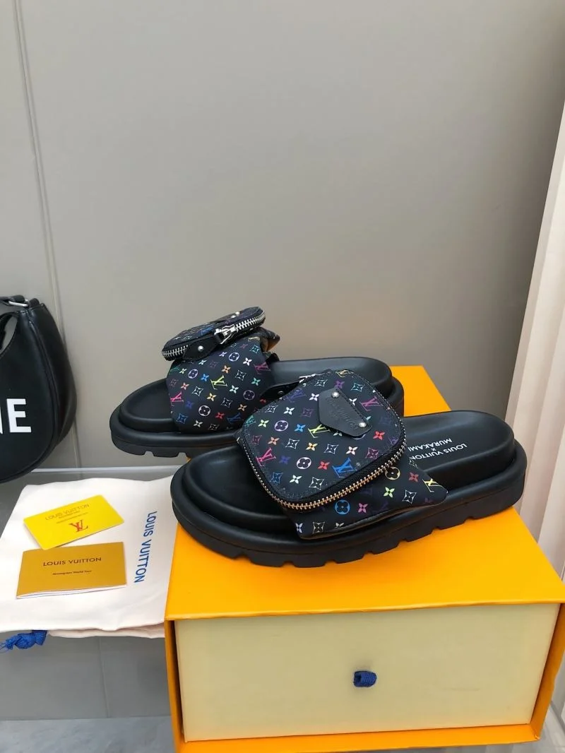 Indistinguishable Louis Vuitton Slippers