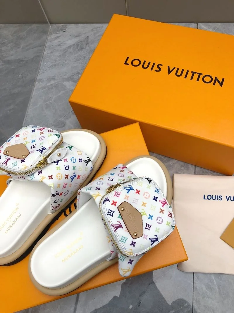 Precise copy Louis Vuitton Slippers