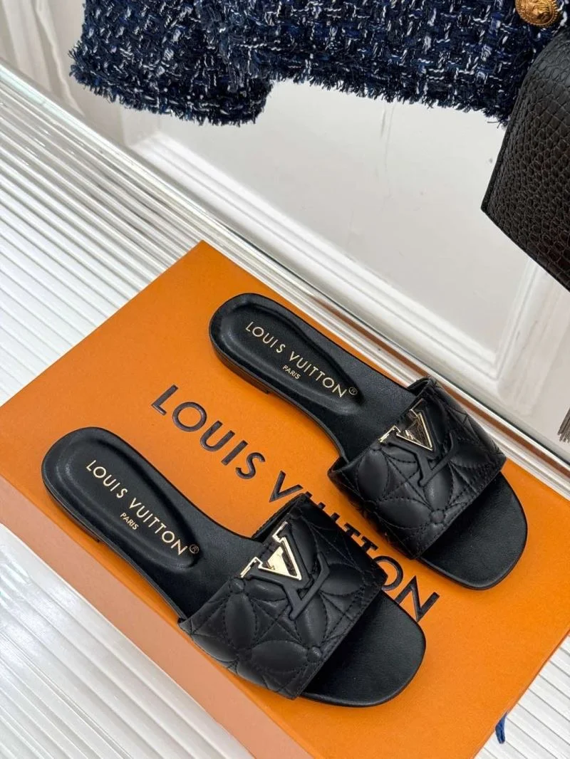 1:1 copy Louis Vuitton Slippers