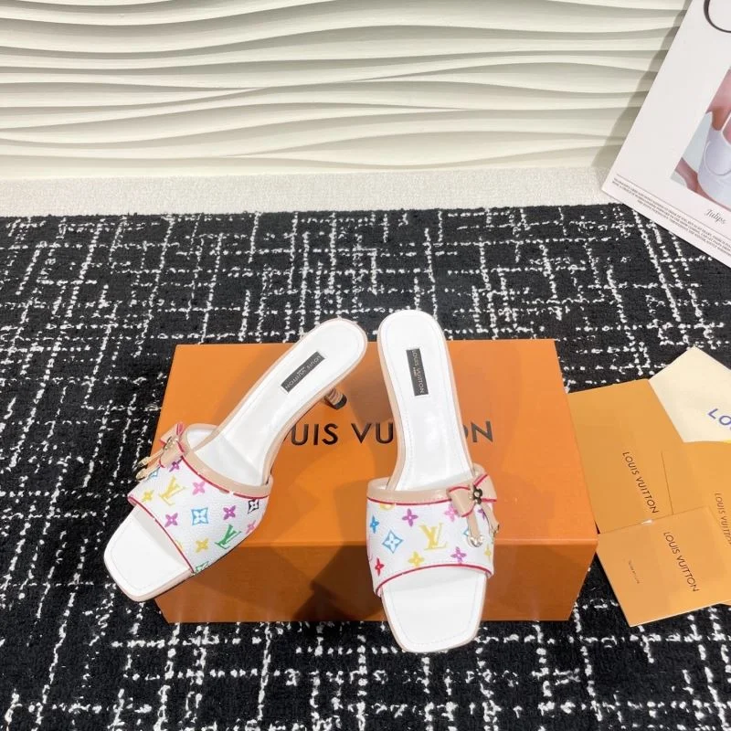 Brand-authenticated Louis Vuitton Slippers