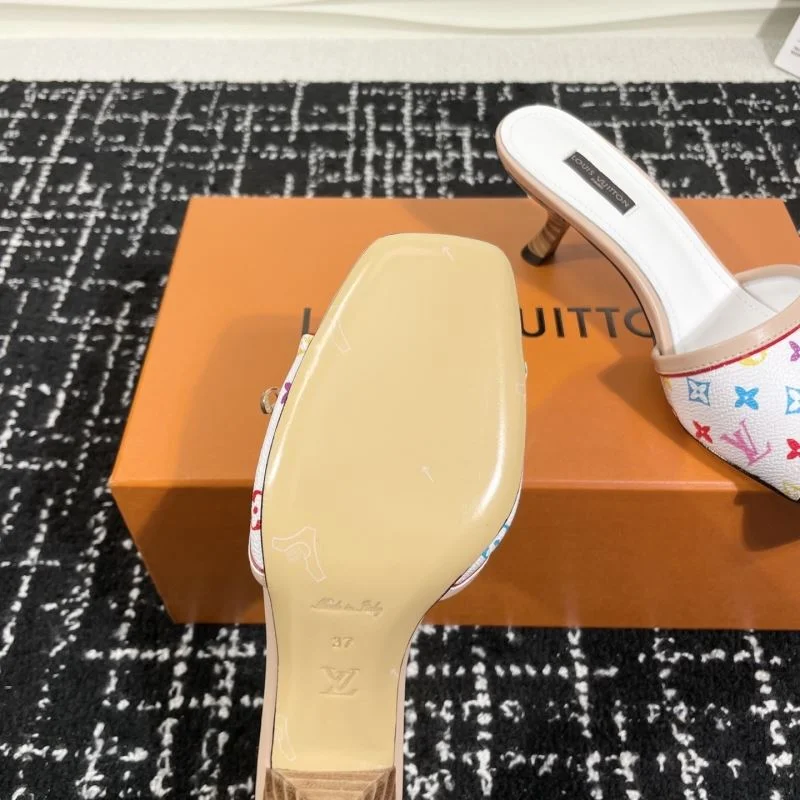 Brand-authenticated Louis Vuitton Slippers