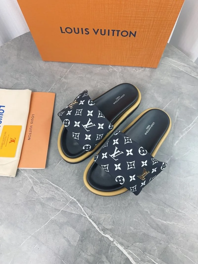 Indistinguishable Louis Vuitton Slippers