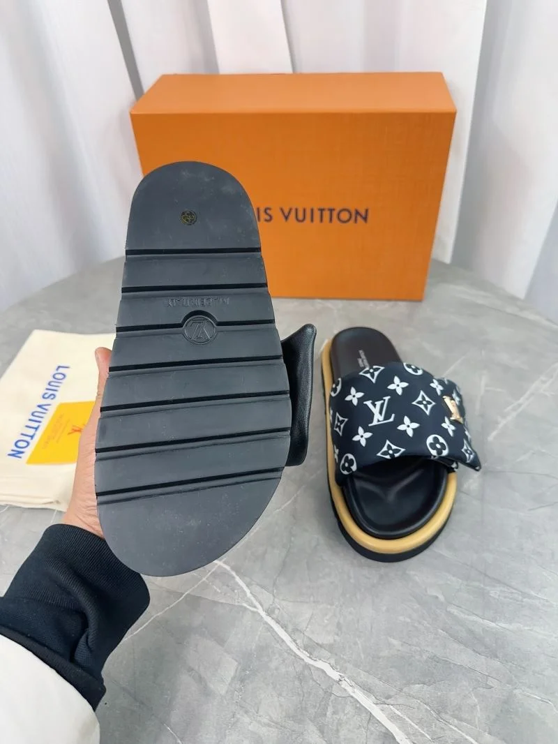 Indistinguishable Louis Vuitton Slippers