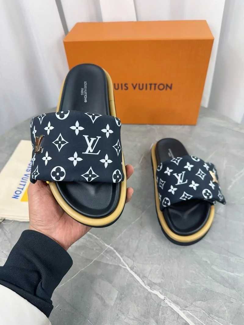 Indistinguishable Louis Vuitton Slippers