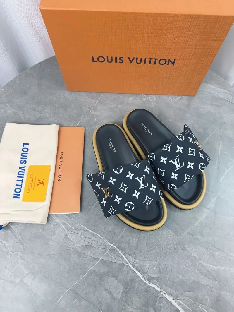 Indistinguishable Louis Vuitton Slippers