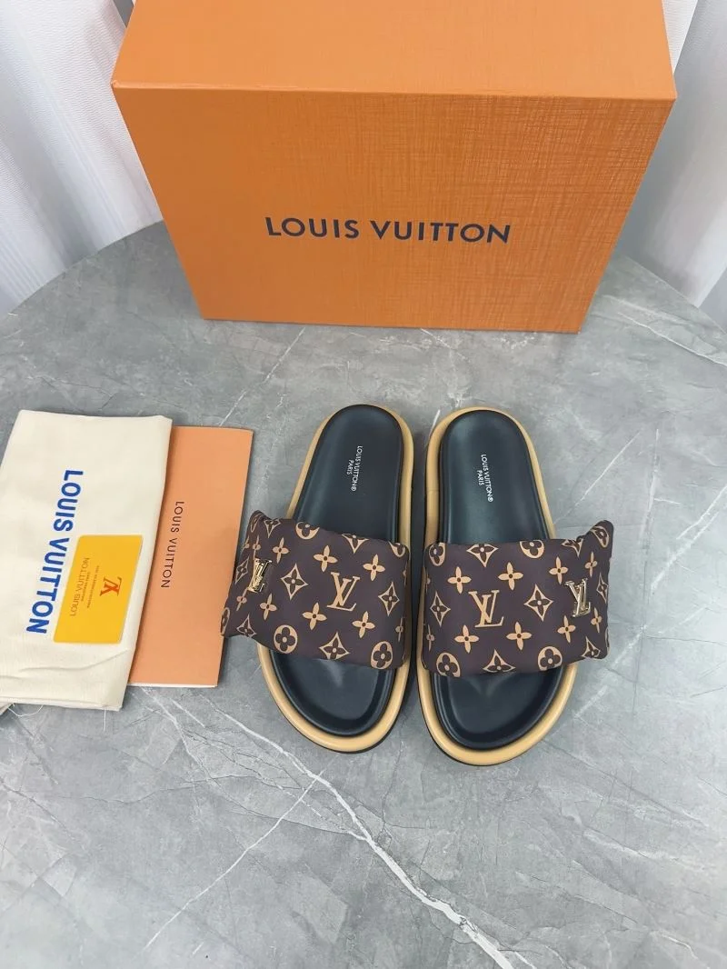 Indistinguishable Louis Vuitton Slippers