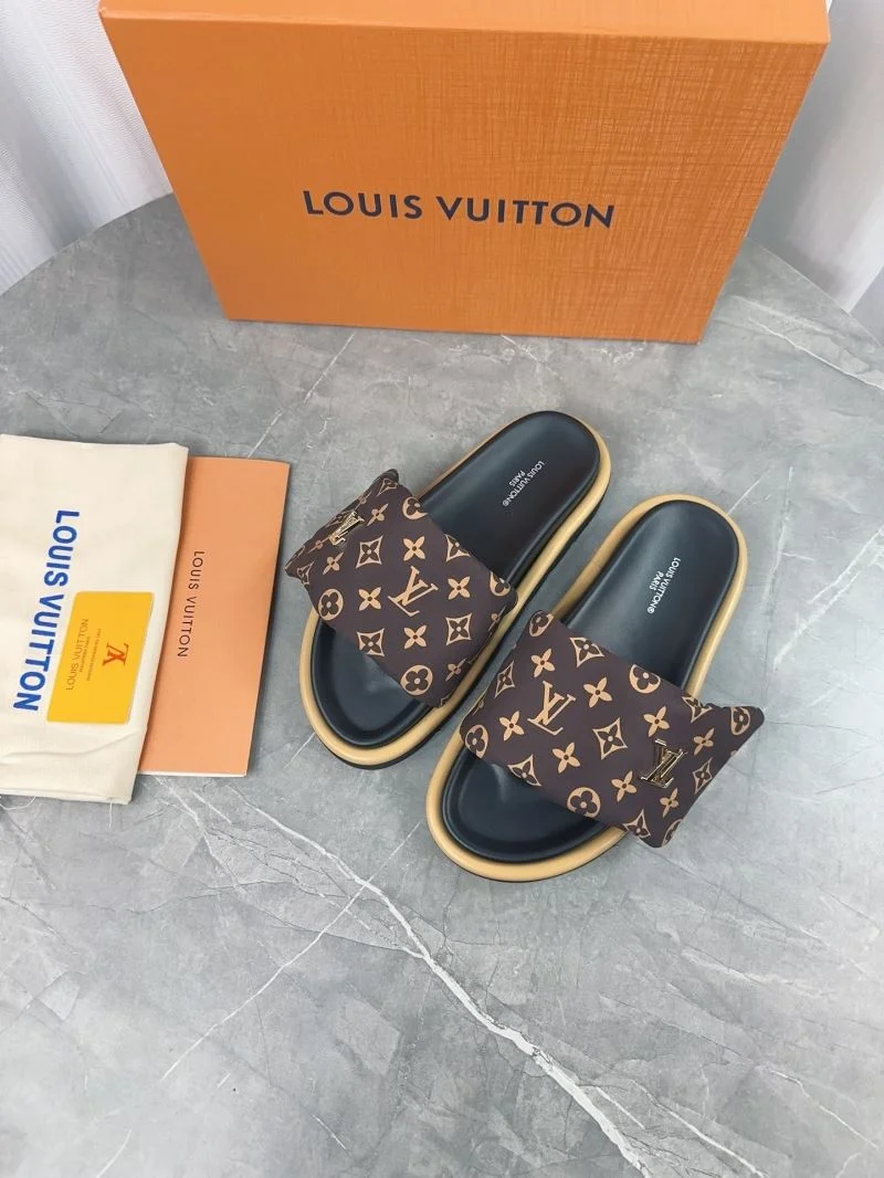 Indistinguishable Louis Vuitton Slippers
