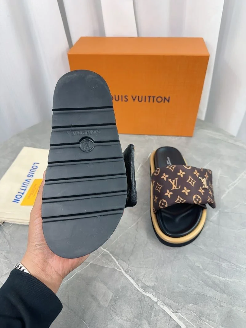 Indistinguishable Louis Vuitton Slippers