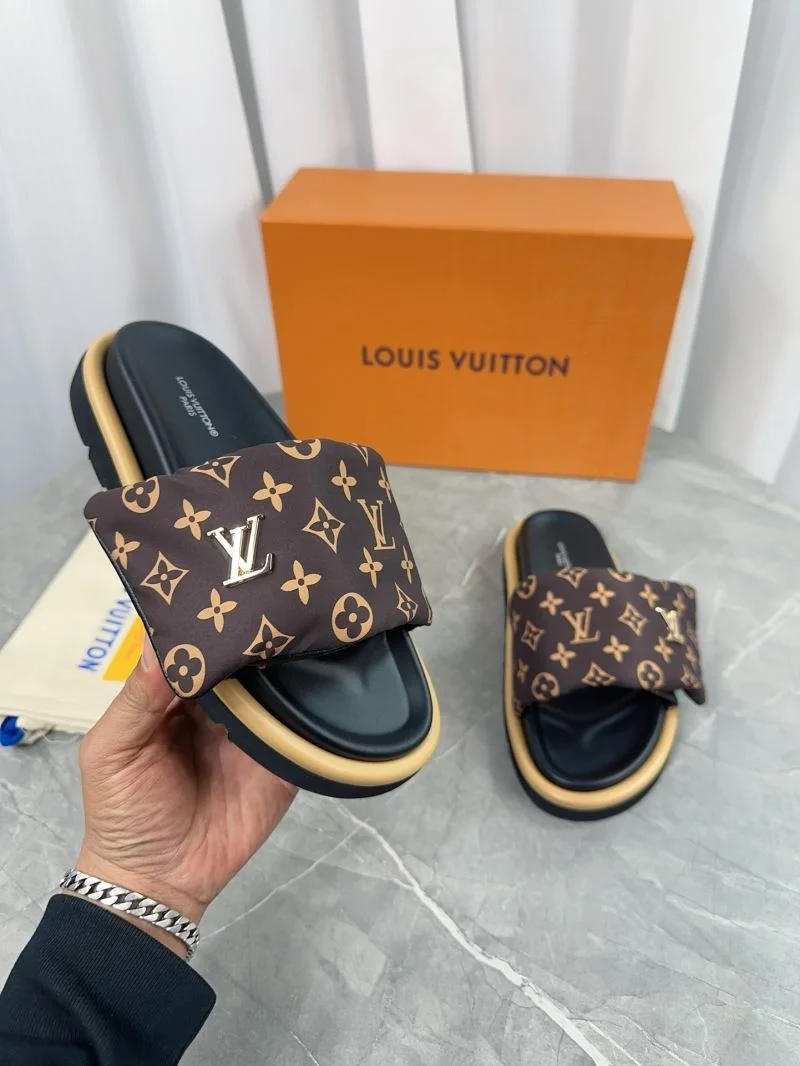 Indistinguishable Louis Vuitton Slippers