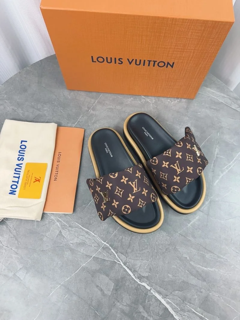 Indistinguishable Louis Vuitton Slippers