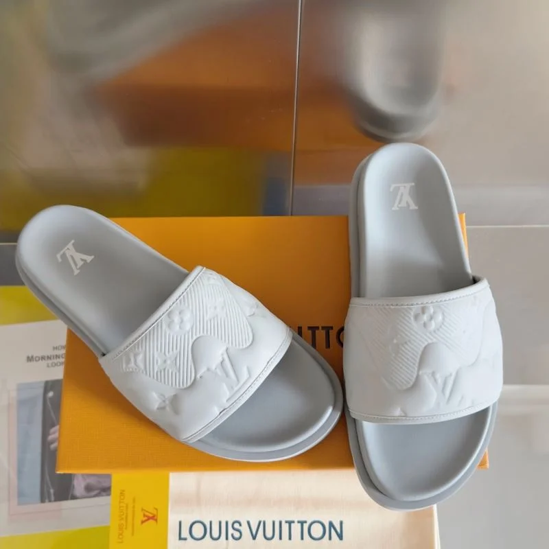 Real Louis Vuitton Slippers