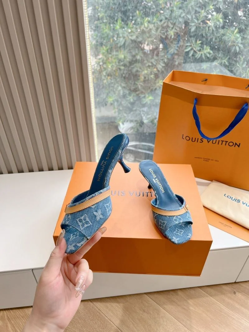 Exact replica Louis Vuitton Slippers