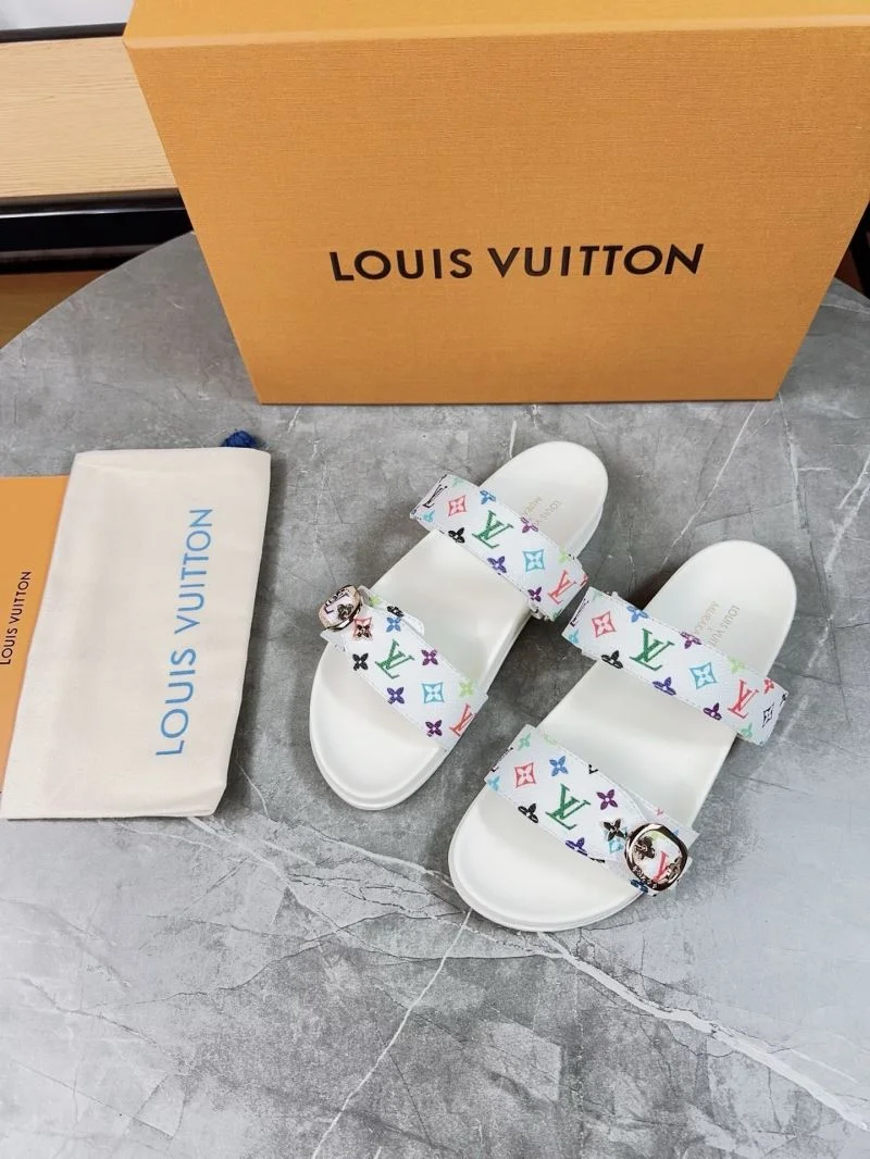 Precise copy Louis Vuitton Slippers