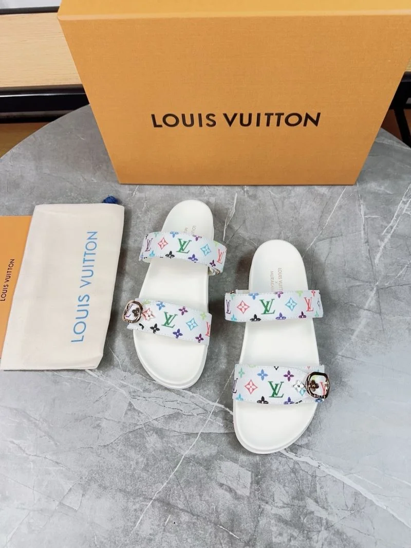 Precise copy Louis Vuitton Slippers