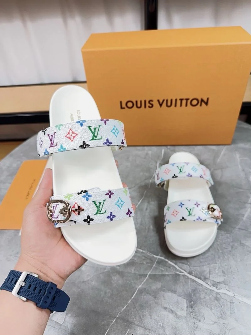 Precise copy Louis Vuitton Slippers