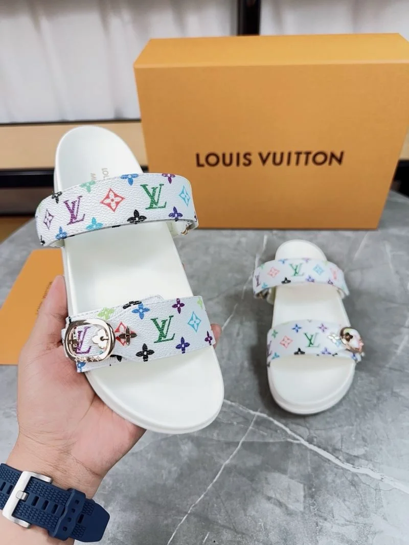 Precise copy Louis Vuitton Slippers