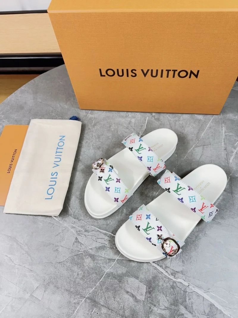 Precise copy Louis Vuitton Slippers