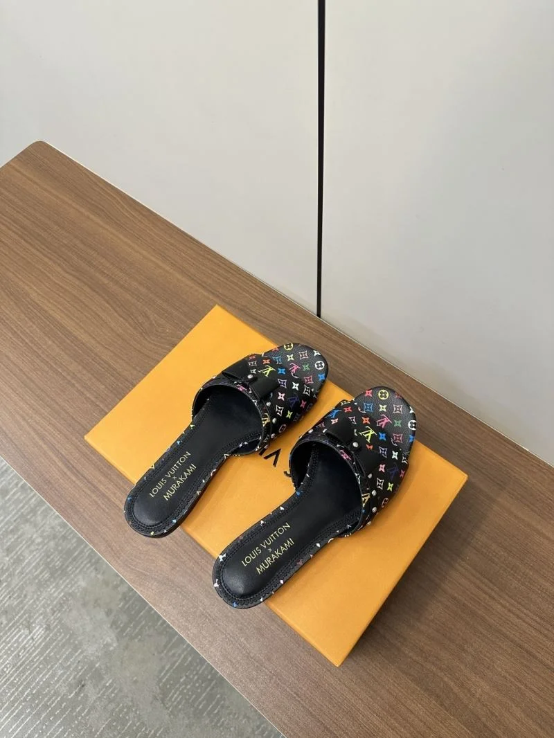 Brand-authenticated Louis Vuitton Slippers