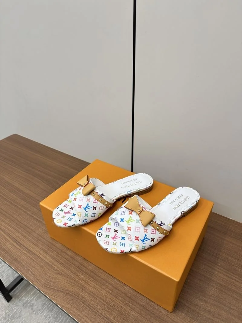 Precise copy Louis Vuitton Slippers