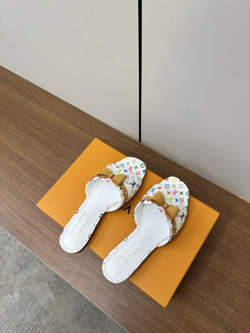 Precise copy Louis Vuitton Slippers