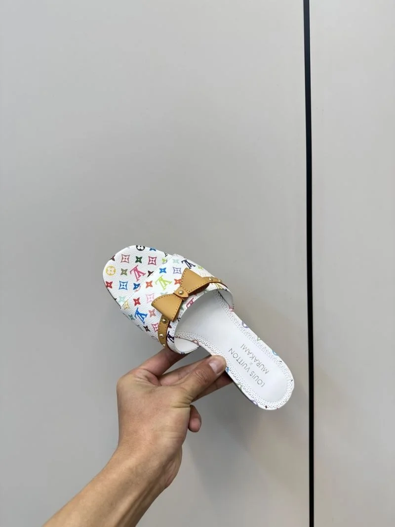 Precise copy Louis Vuitton Slippers