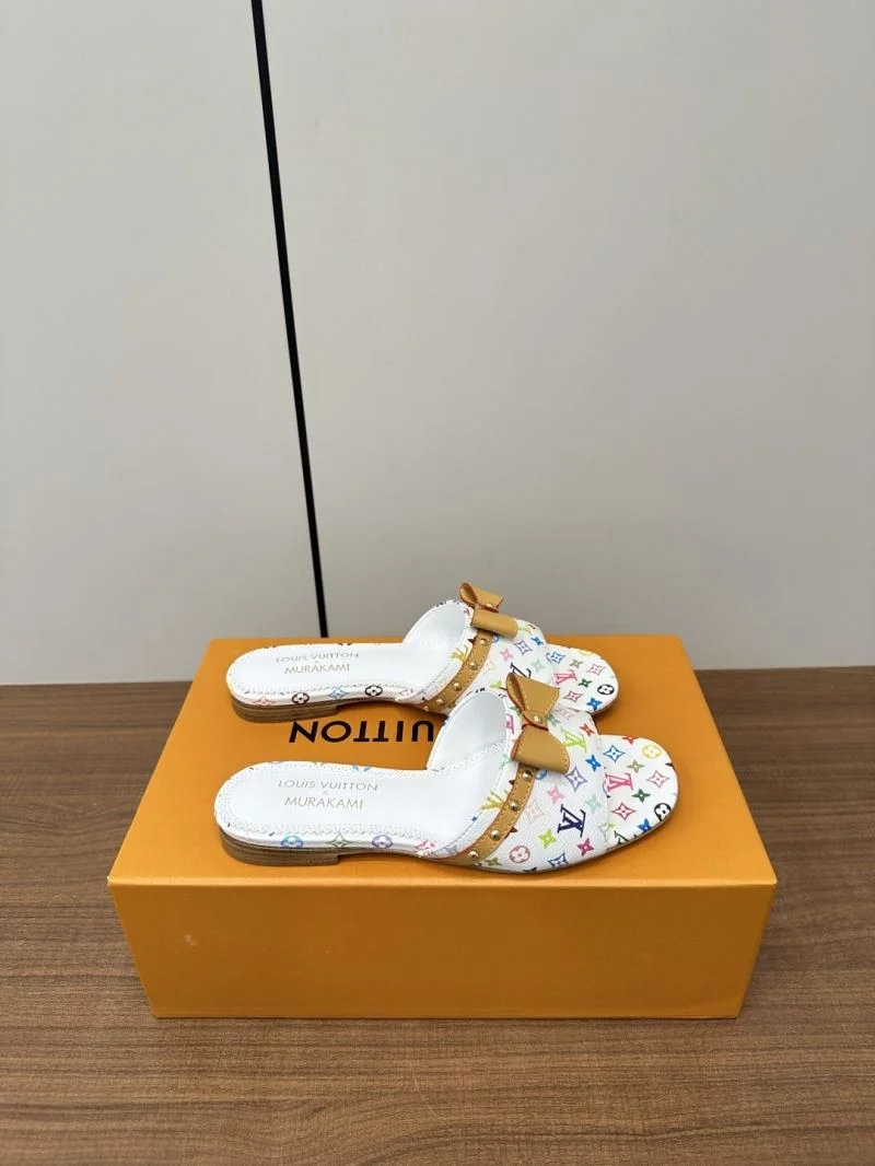 Precise copy Louis Vuitton Slippers