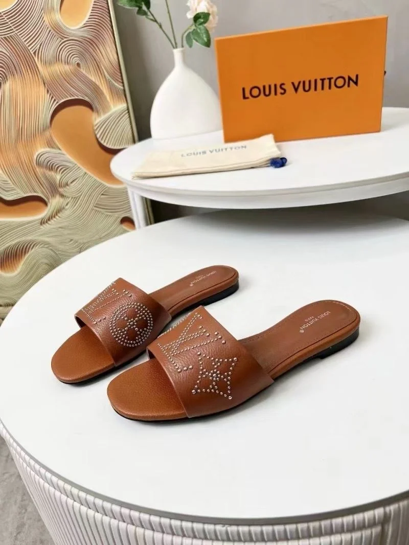 Indistinguishable Louis Vuitton Slippers