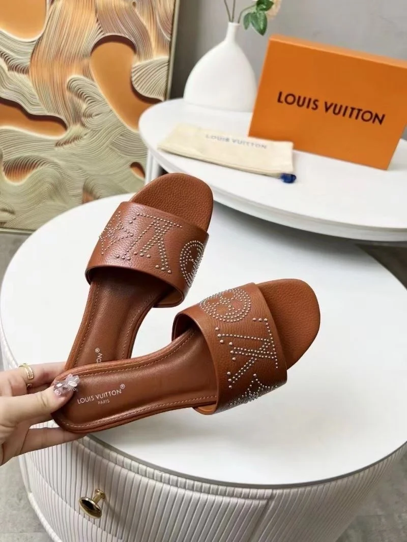 Indistinguishable Louis Vuitton Slippers