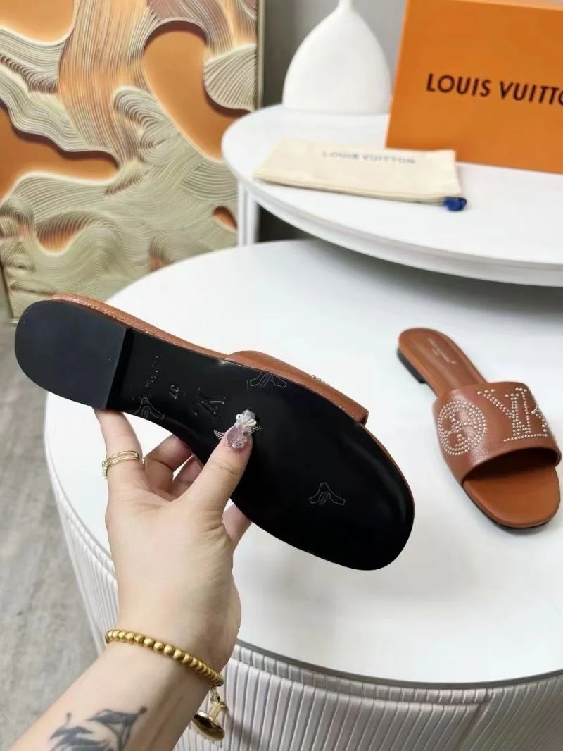 Indistinguishable Louis Vuitton Slippers