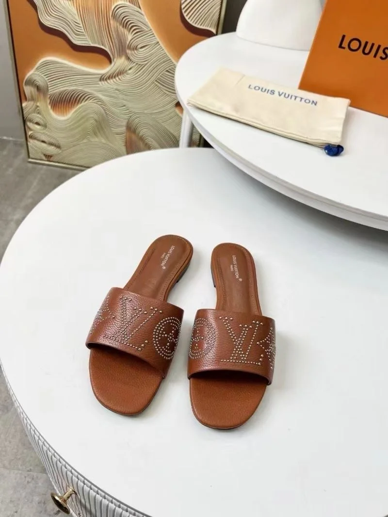 Indistinguishable Louis Vuitton Slippers