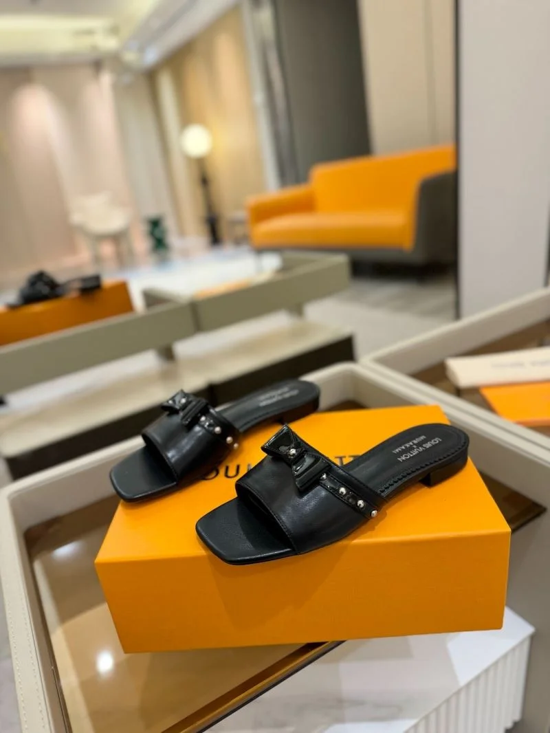Precise copy Louis Vuitton Slippers
