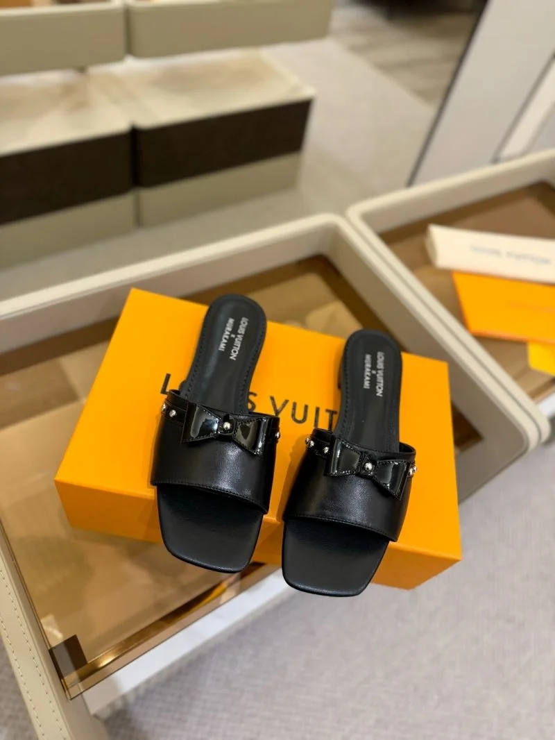 Precise copy Louis Vuitton Slippers