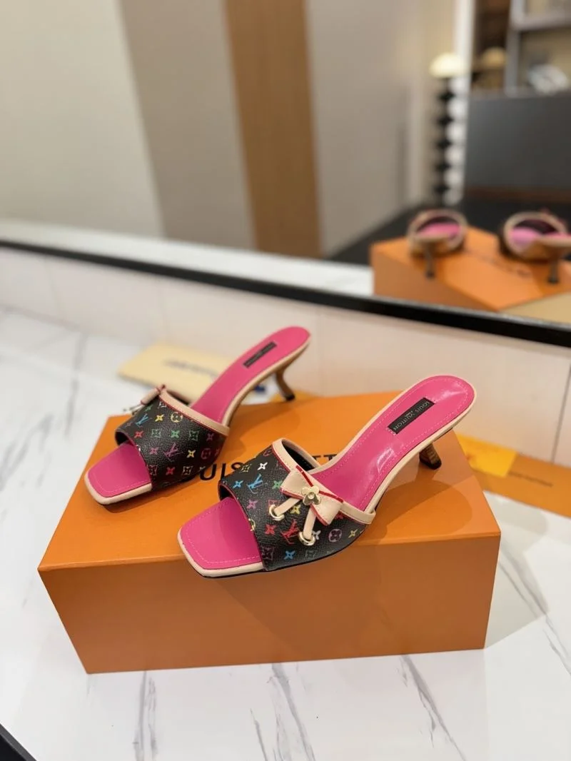 Brand-authenticated Louis Vuitton Slippers
