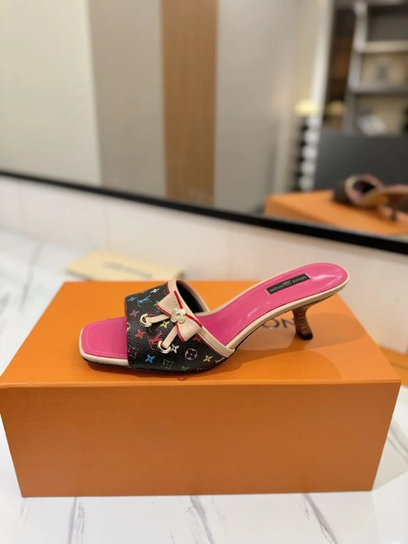 Brand-authenticated Louis Vuitton Slippers
