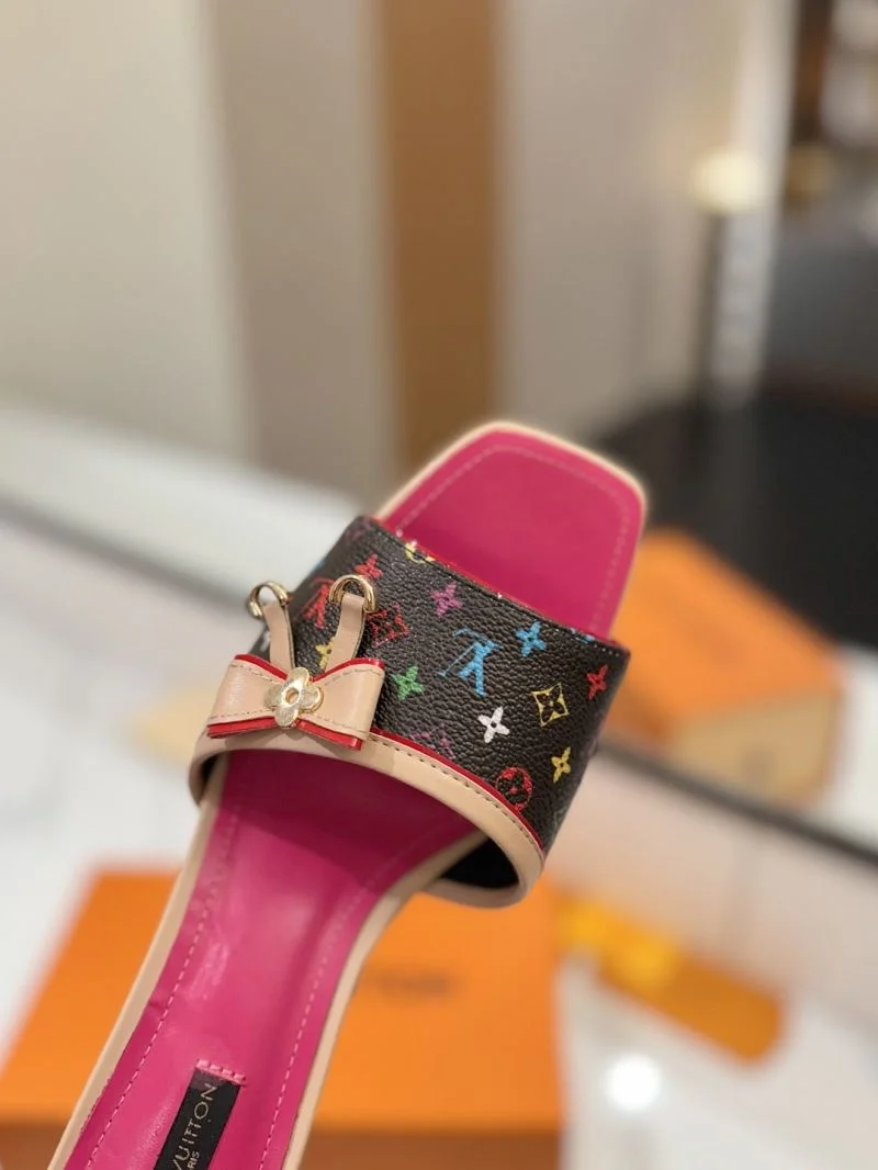 Brand-authenticated Louis Vuitton Slippers