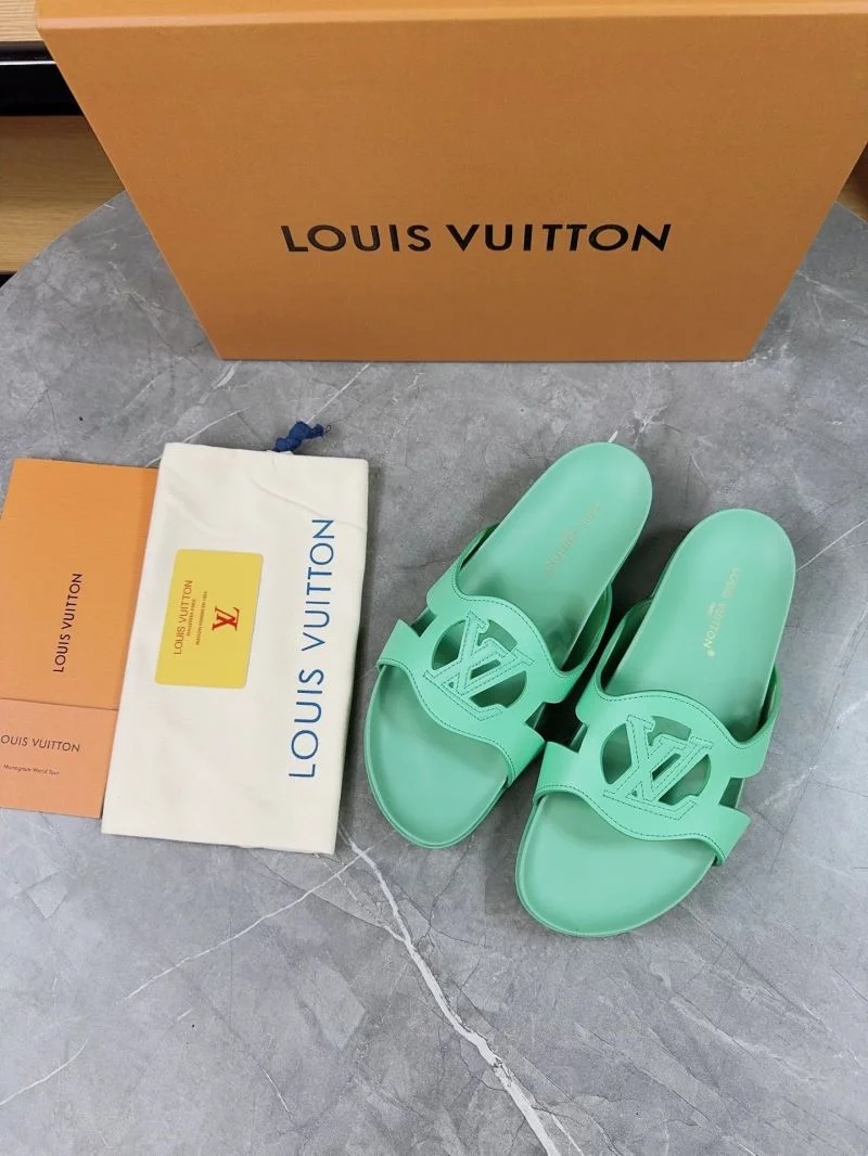 Precise copy Louis Vuitton Slippers