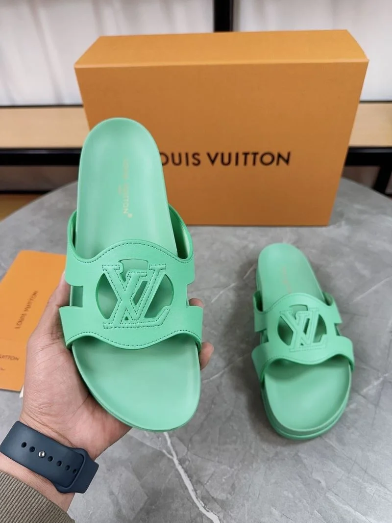 Precise copy Louis Vuitton Slippers