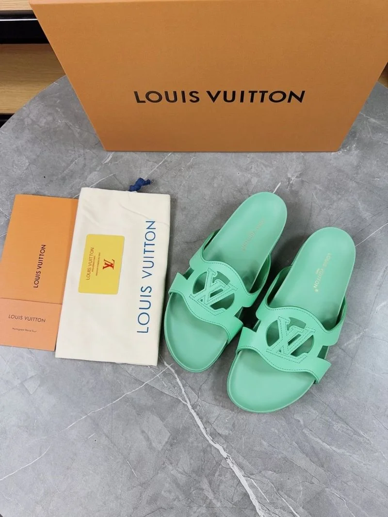 Precise copy Louis Vuitton Slippers