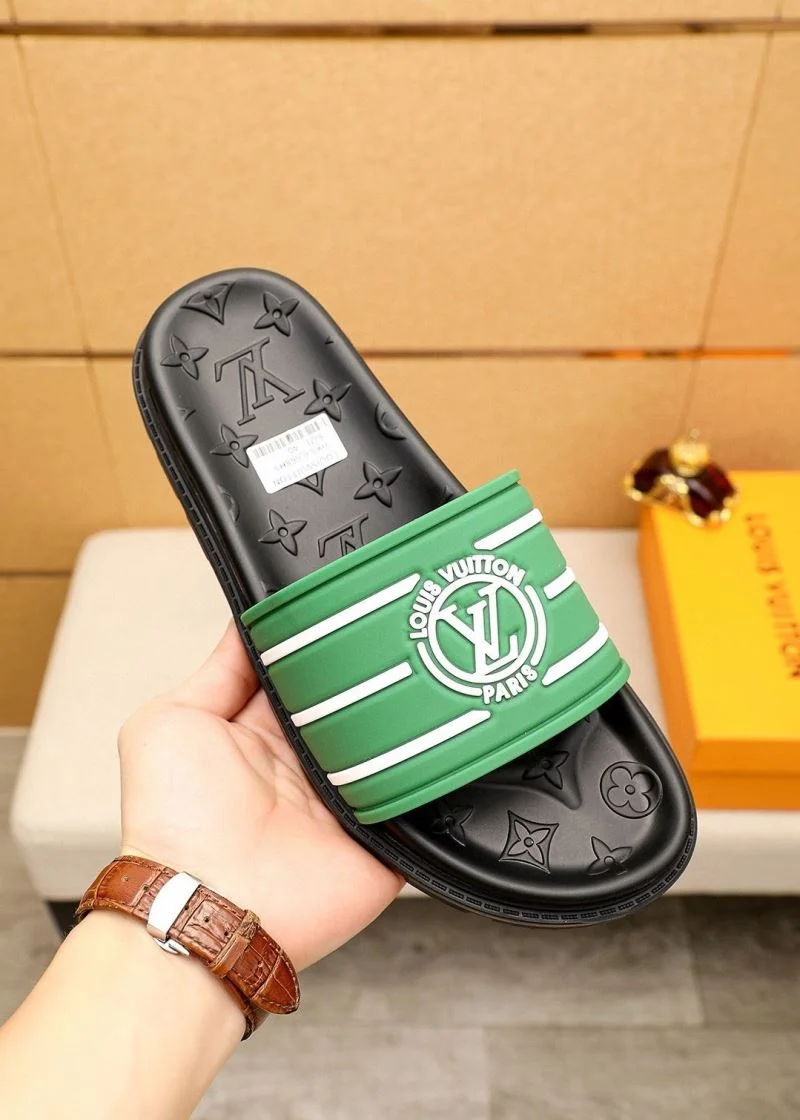 Precise copy Louis Vuitton Slippers