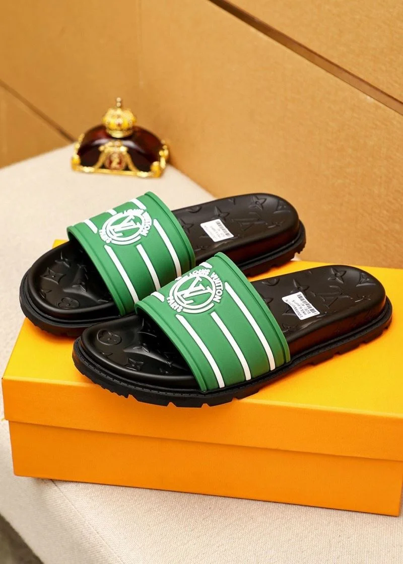 Precise copy Louis Vuitton Slippers