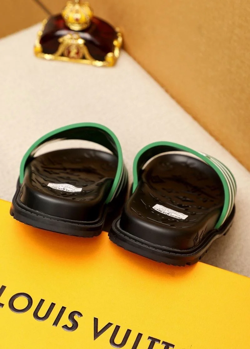 Precise copy Louis Vuitton Slippers