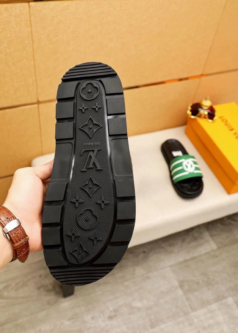 Precise copy Louis Vuitton Slippers
