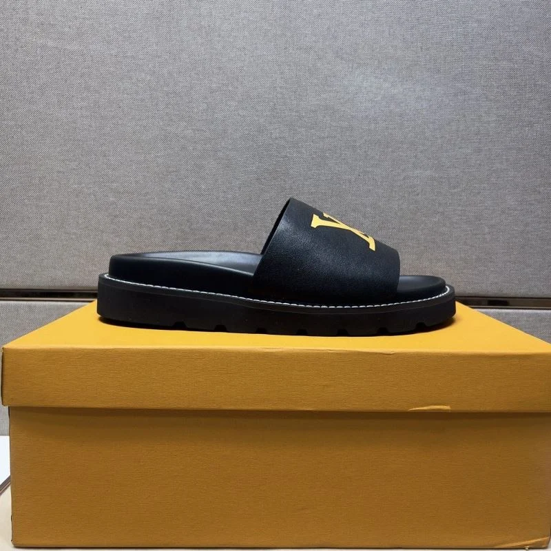 Exact replica Louis Vuitton Slippers