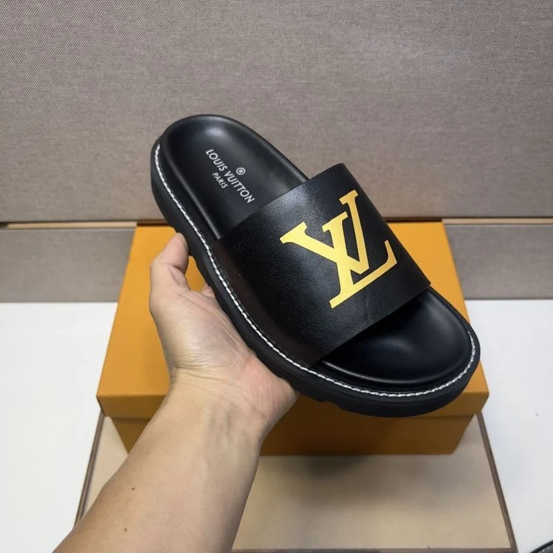 Exact replica Louis Vuitton Slippers
