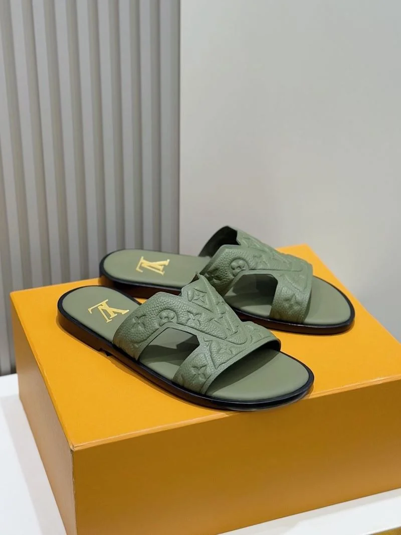 Precise copy Louis Vuitton Slippers
