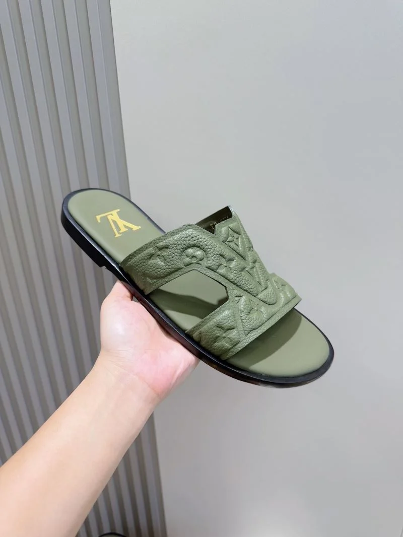 Precise copy Louis Vuitton Slippers